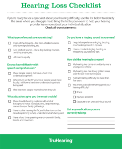I Think I Have Hearing Loss—Now What? - TruHearing